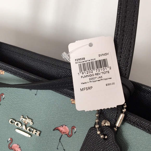 Coach | Bags | Coach Flamingo Reversible Tote Bag | Poshmark